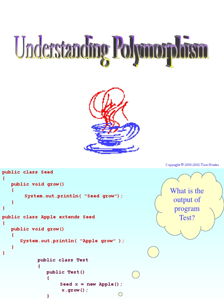 Polymorphism Lecture 1pps Pdf Inheritance Object Oriented Programming Class Computer