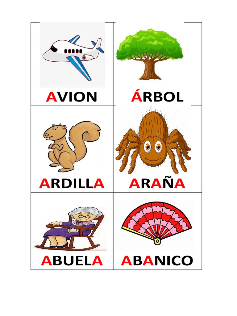 Imagenes Sonido Inicial Vocalico | PDF