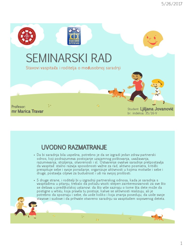 Prezentacija o Deci | PDF