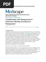 Managing Shallow and Flat Anterior Chamber | PDF | Glaucoma | Ophthalmology