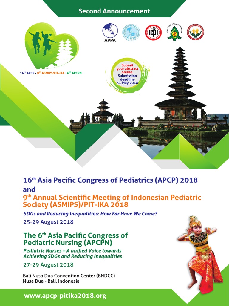 16th Asia Pacific Congress of Pediatrics | PDF | Pediatrics | Health Care