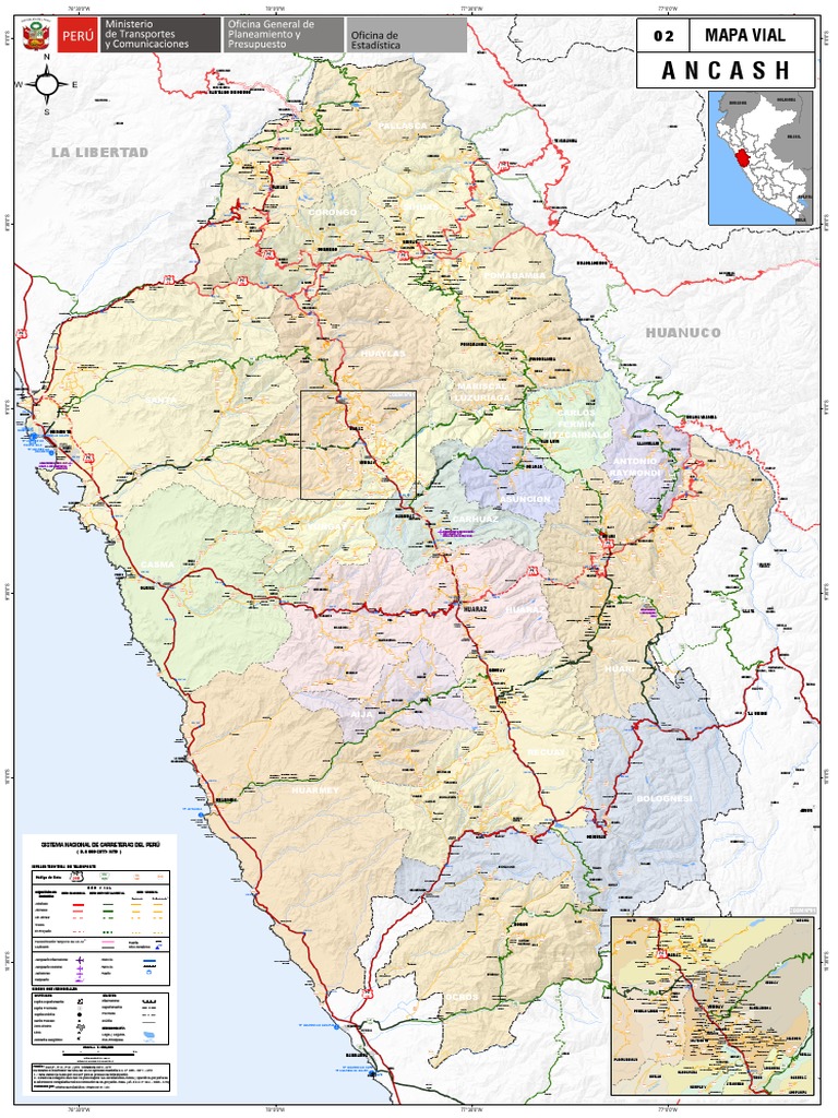 Mapa Huaraz PDF | PDF