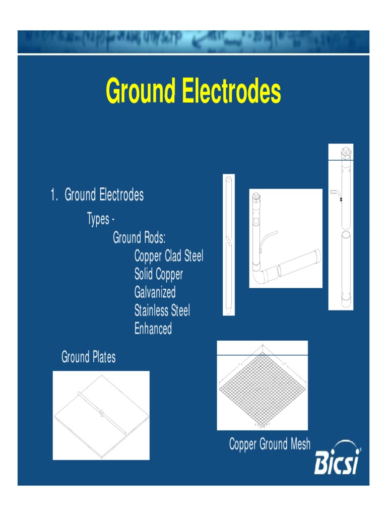 Ground Electrodes Ground Electrodes | PDF | Electrical Resistivity And ...