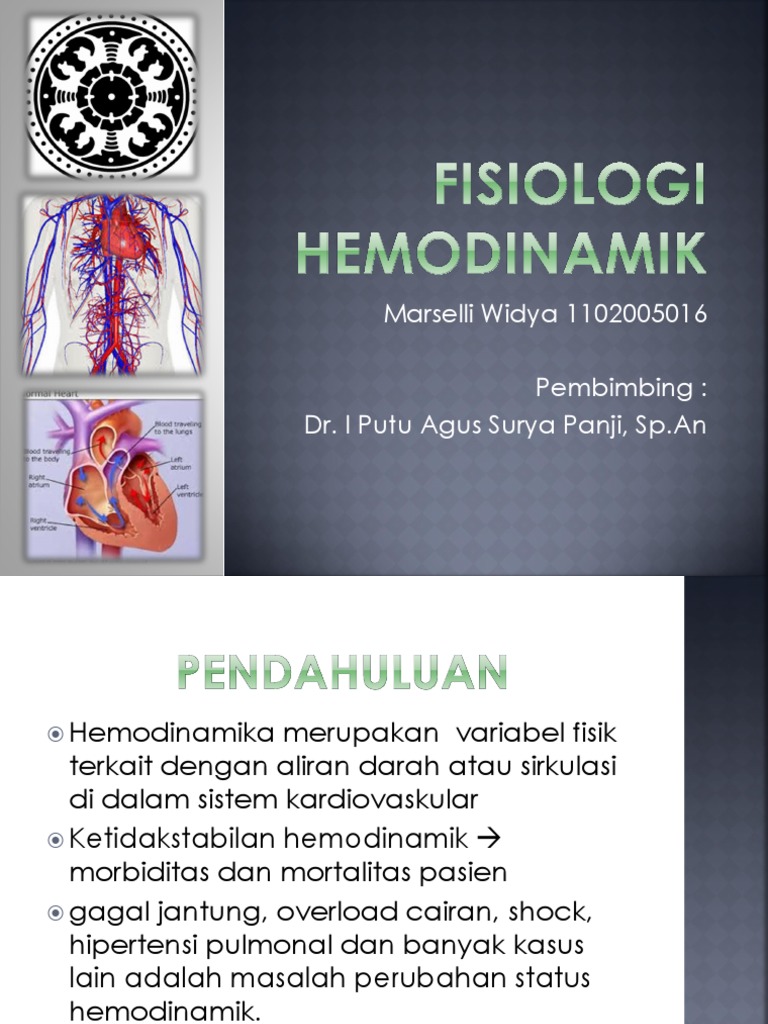 Fisiologi Hemodinamik | PDF