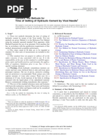 Astm C 191 | PDF | Cement | Concrete