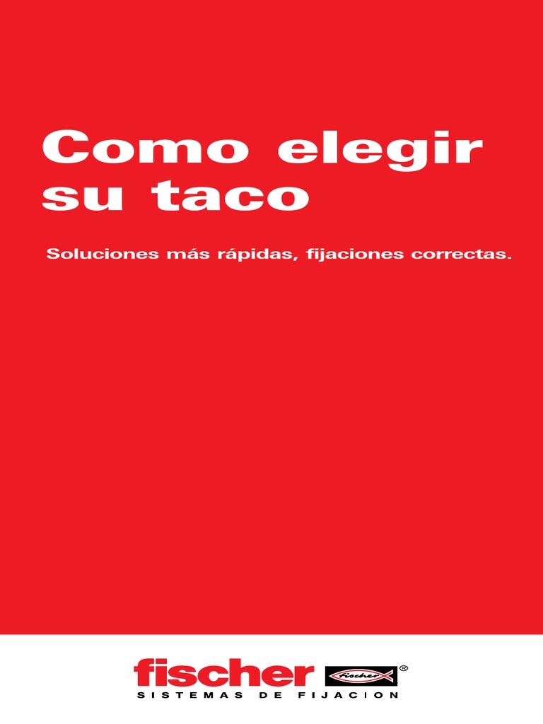 Como Elegir Taco Fisher GA-TA PDF | PDF