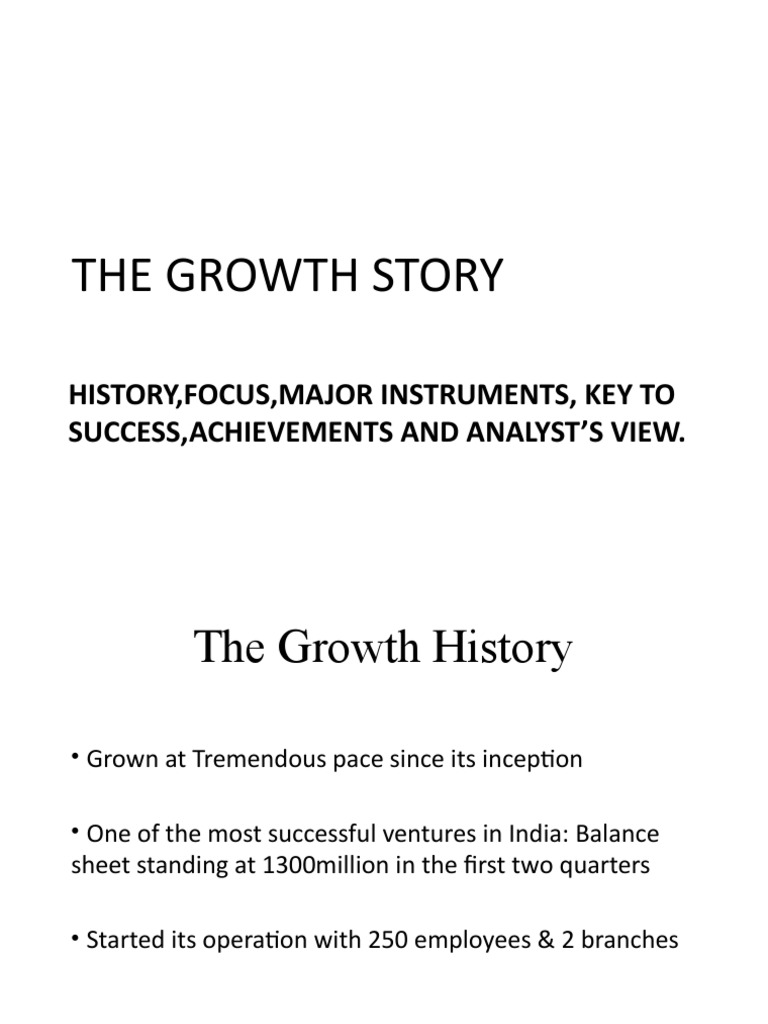 Growth Story & Successful Market Entry | PDF | Banks | Business
