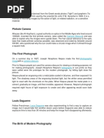 History of Photography Part 2 | PDF