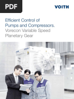 Voith Variable-Speed Turbo Couplings | PDF | Pump | Turbocharger