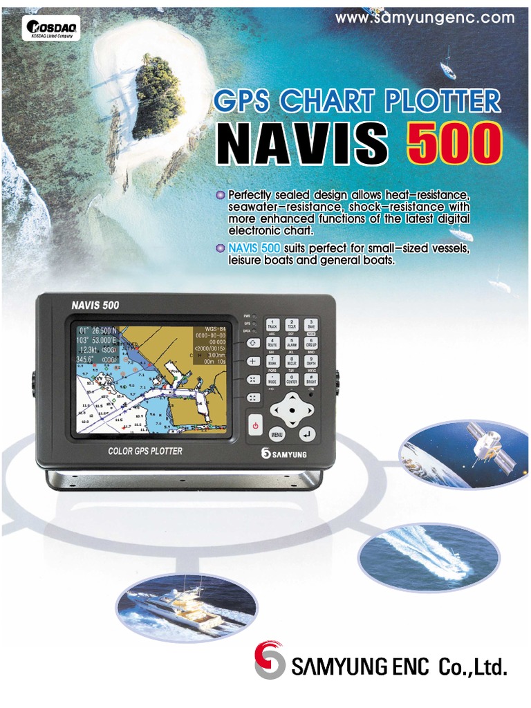 NAVIS Series Catalog | Global Positioning System | Display Resolution