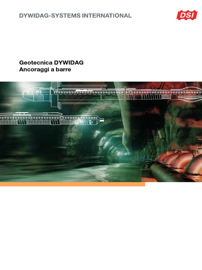 DYWIDAG - Ancoraggi A Barre | PDF