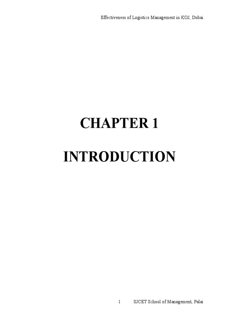 Logistics Management Pdf Logistics Supply Chain Management