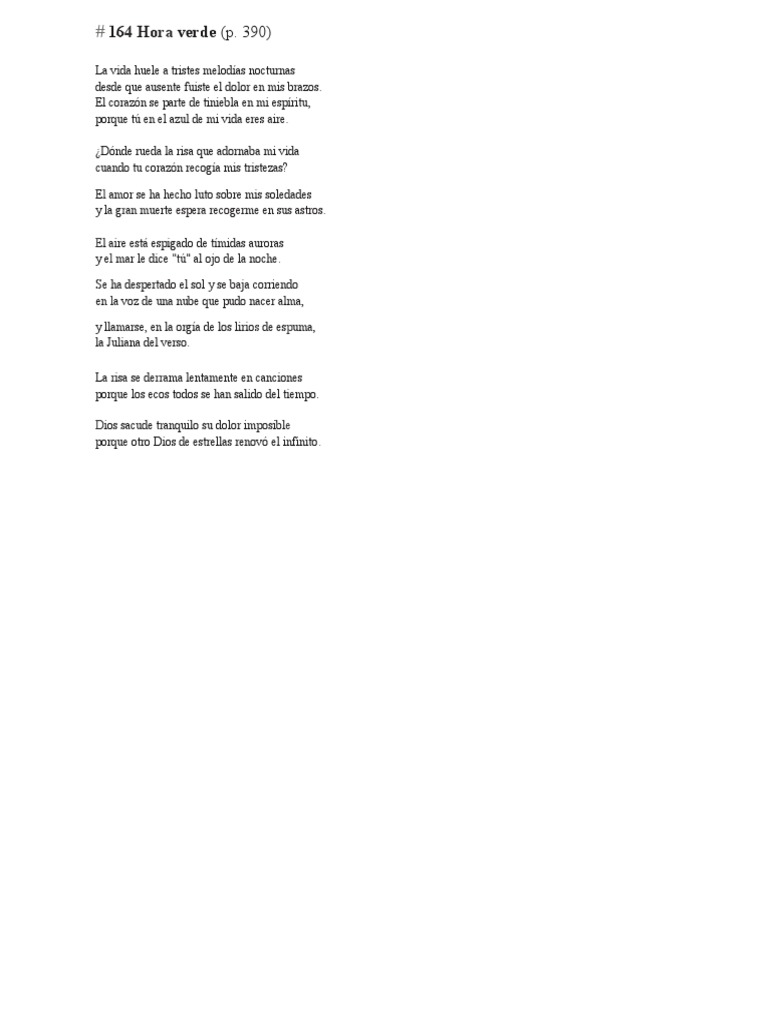 Poemas de Julia de Burgos | PDF