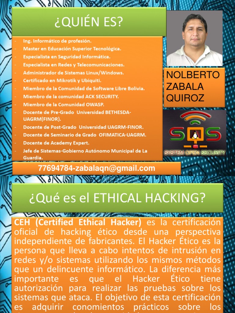 Fases del Ethical Hacking | PDF | Hacker de seguridad | Edad de información
