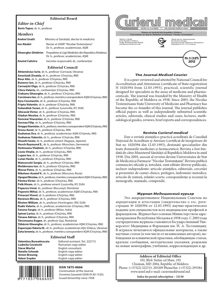 Curierul Medical | PDF | Asthma | Health Care