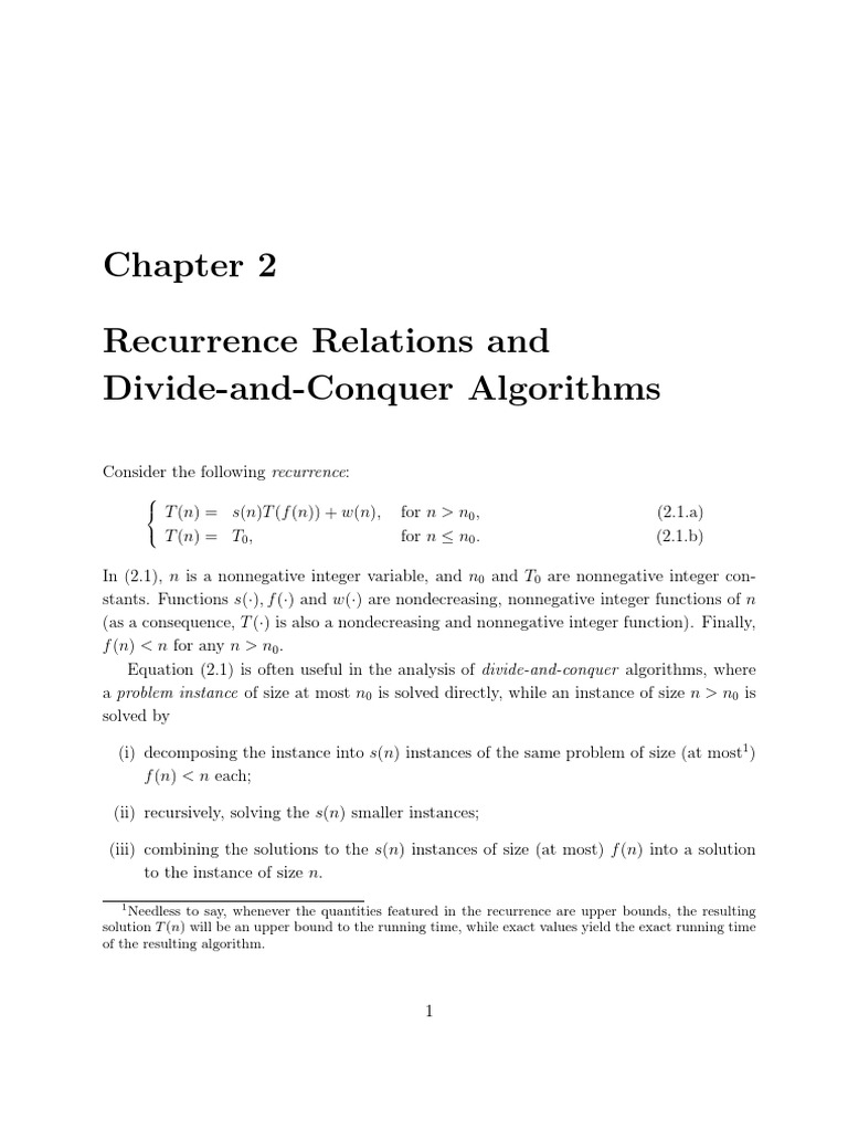 Recurrence Analysis | PDF | Time Complexity | Function (Mathematics)
