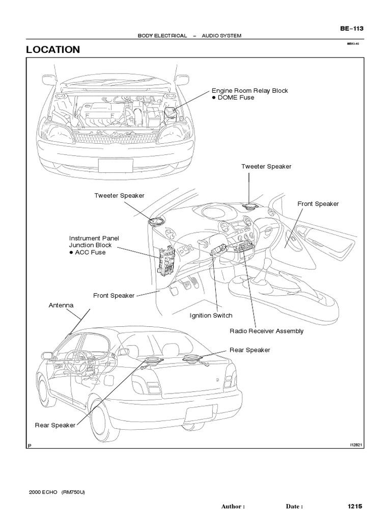 2000 Echo Audio System Components | PDF