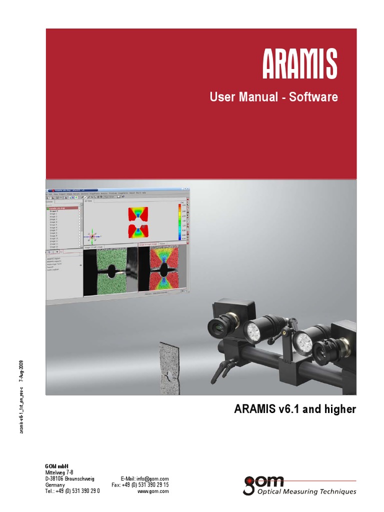 Aramis: User Manual - Software | PDF | Operating System | Software