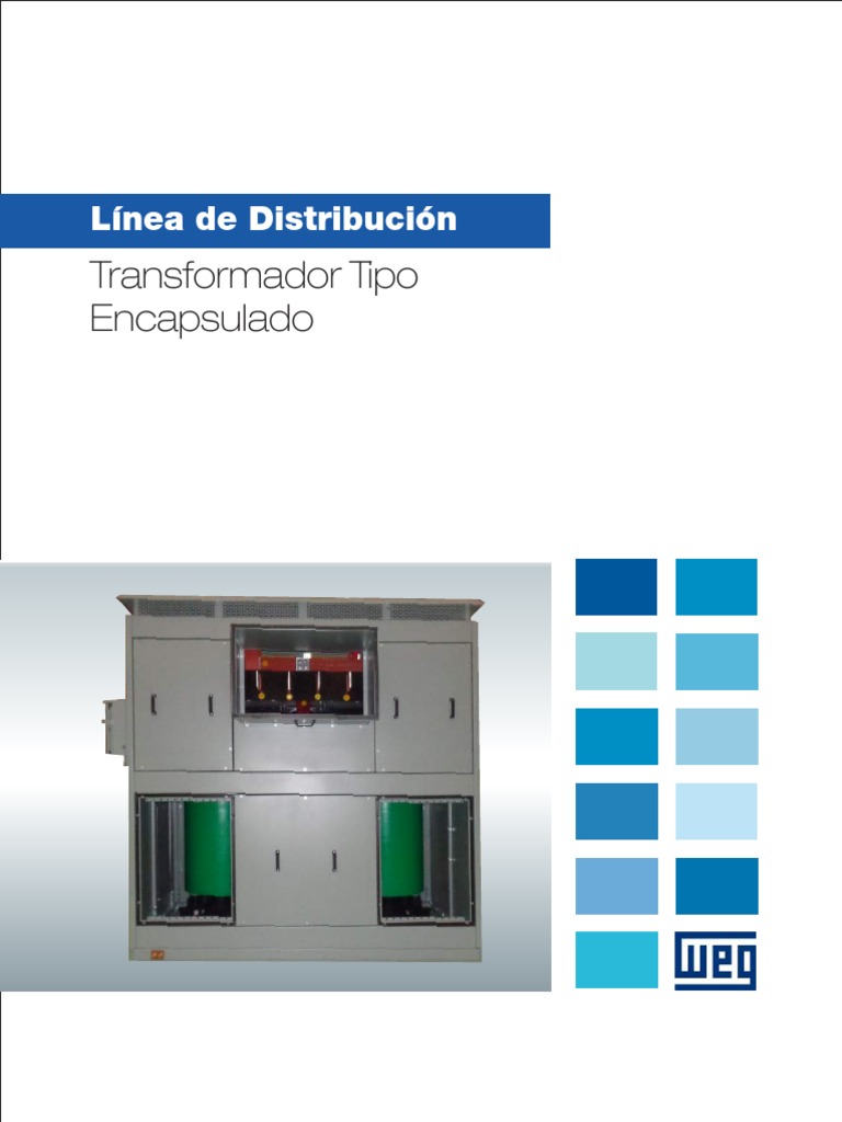 WEG Transformador Tipo Encapsulado Catalogo Espanol | Transformador ...