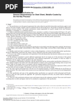 ASTM A924 - A924M - 22a | PDF | Sheet Metal | Engineering Tolerance