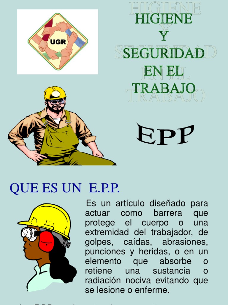 Uso y Mantenimiento de Epp | PDF | Máscara | Herida