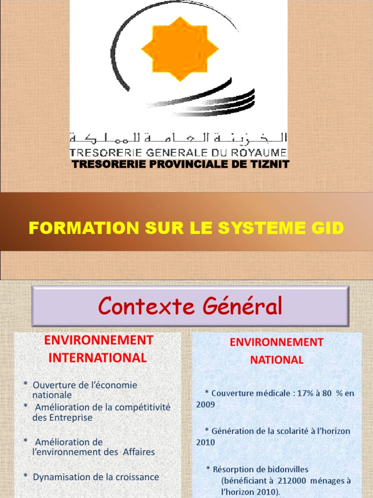 Gid Presentation | PDF | Crédit (Finance) | Budget