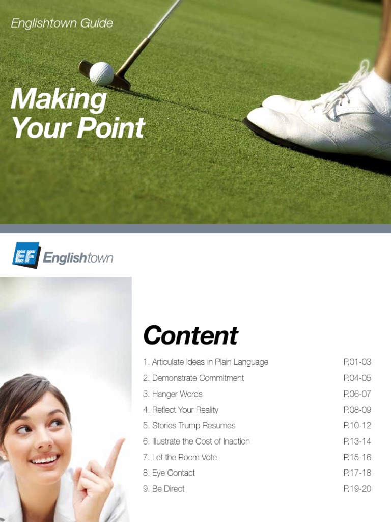 Making Your Point | PDF | Mind