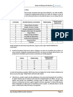 Matriz de Secuencias Y Matriz de Tiempos | PDF | Matriz (Matemáticas)