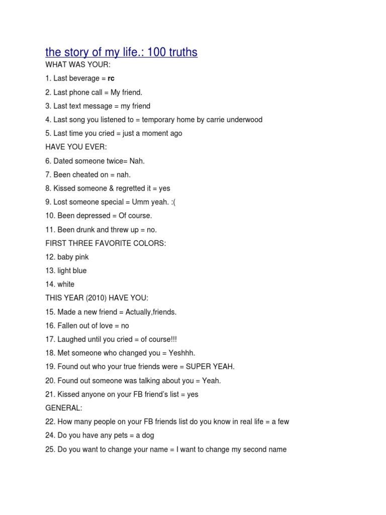 The Story of My Life | PDF | Language Arts & Discipline