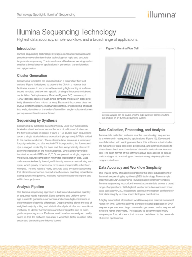 I Lumina | PDF | Dna Sequencing | Primer (Molecular Biology)