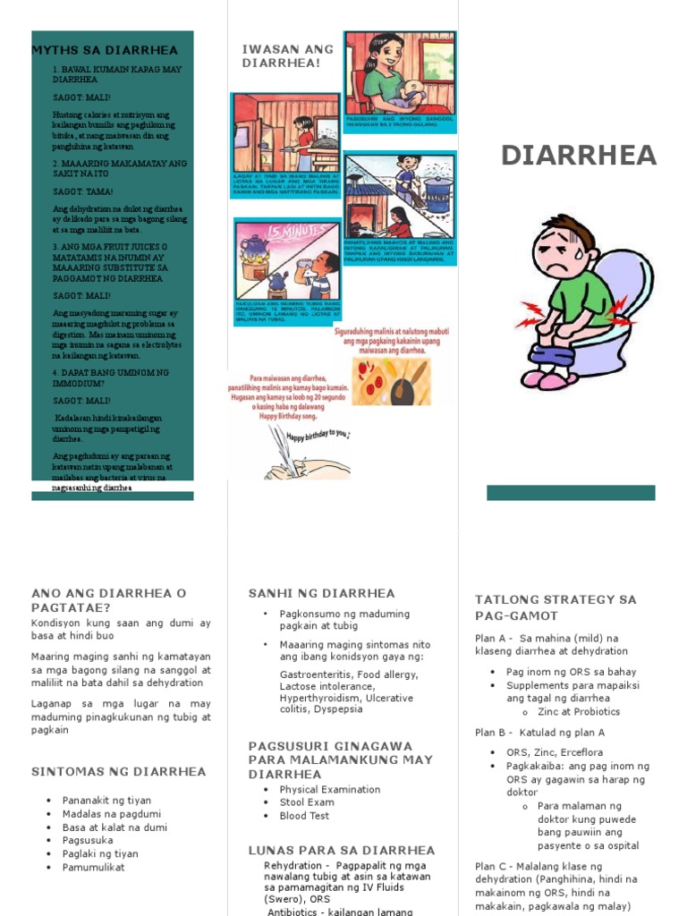 Diarrhea Brochure | PDF