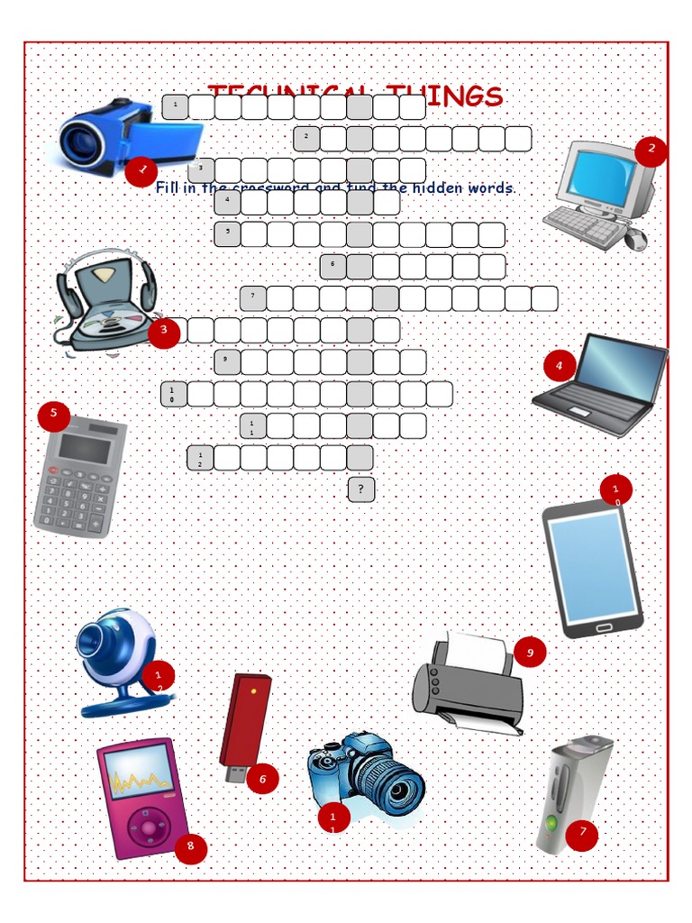 Technical Crossword Puzzle Challenge | PDF