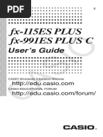 Abacus SX-II Matrixn Calculator Guide | PDF | Cursor (User Interface ...