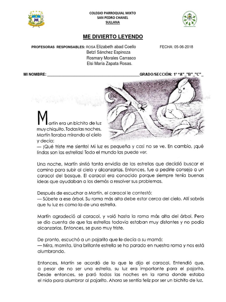 Lectura El Bichito | PDF