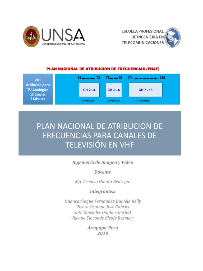 PNAF | PDF | Televisión | Vídeo