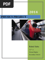 Hollow Prism Physics Investigatory Project Class 12 CBSE | PDF | Prism ...