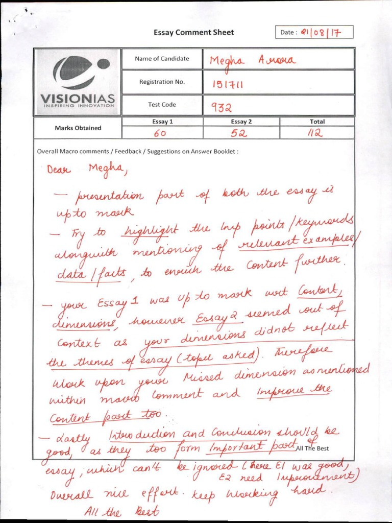 Megha Arora - Essay 4 | PDF