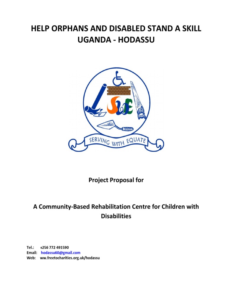 A Community-Based Rehabilitation Centre For Children With | PDF ...