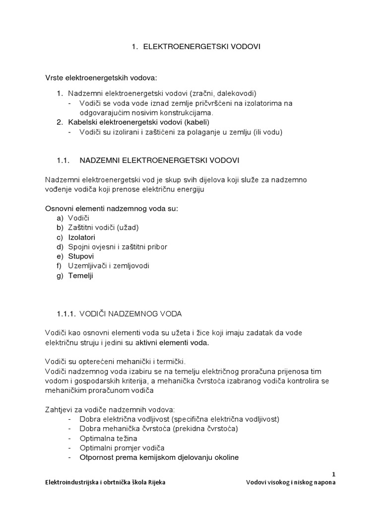 Vodovi PDF | PDF
