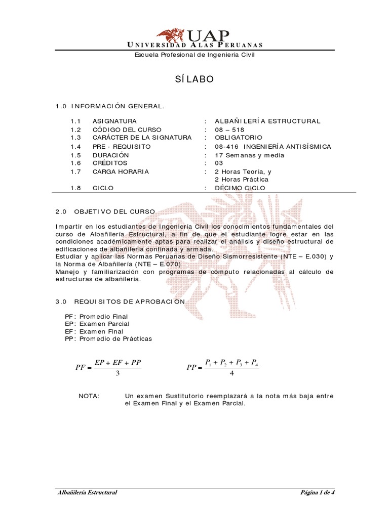 Albañileria Estructural Pdf Pdf Rigidez Ingeniería Estructural