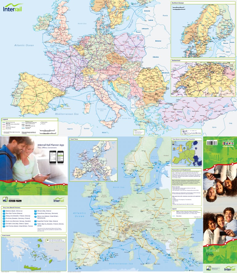 Interrail Map PDF | PDF