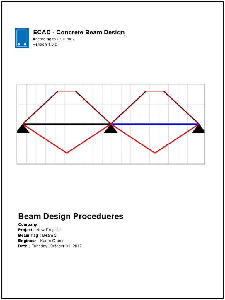 CBD - SAMPLE Calculation Sheet | PDF | Beam (Structure) | Bending