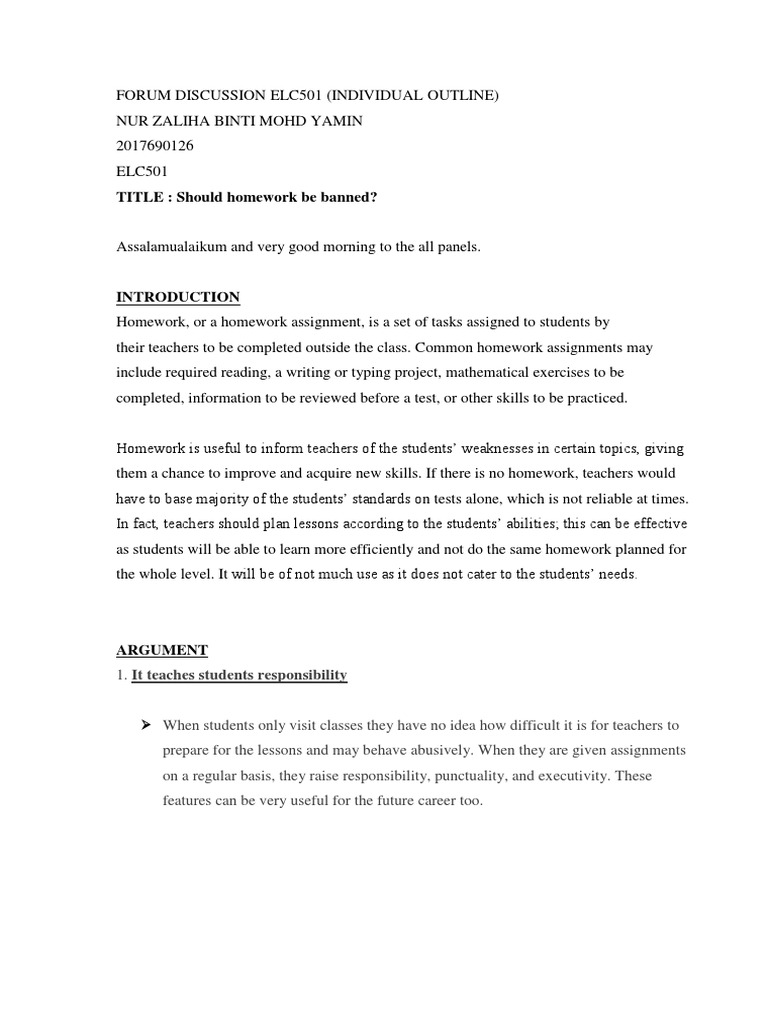 My Script Elc501 Forum | PDF | Homework | Change