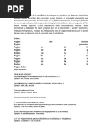 Reglas ortográficas: MB, MP, NV | PDF