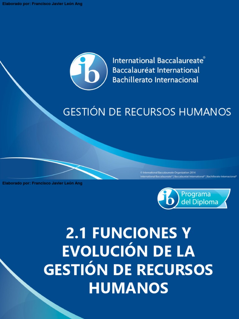 2 1 Funciones y Evoluci-N de La Gesti-N de Recursos Humanos | PDF | Recursos humanos | Outsourcing