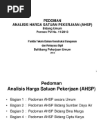 Ahsp Bidang Jalan Dan Jembatan | PDF