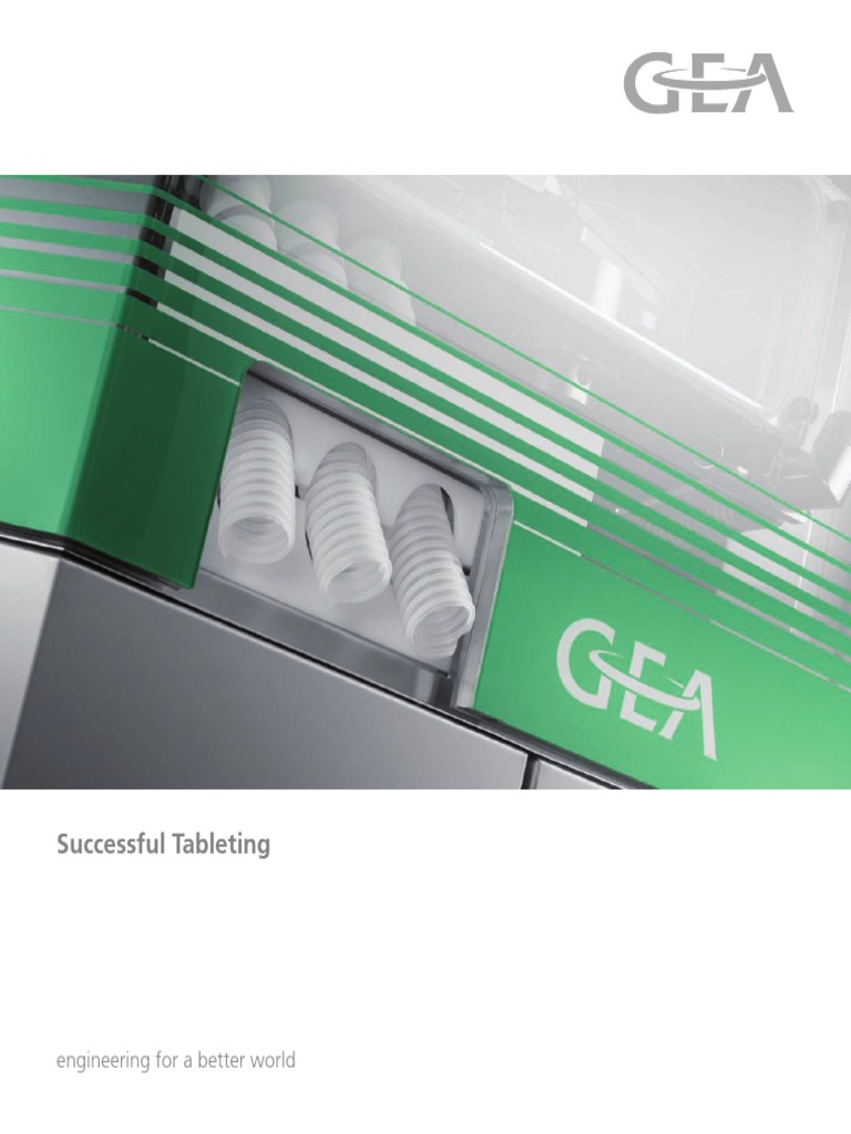 Tableteadora GEA | PDF | Tablet (Pharmacy) | Engineering Tolerance