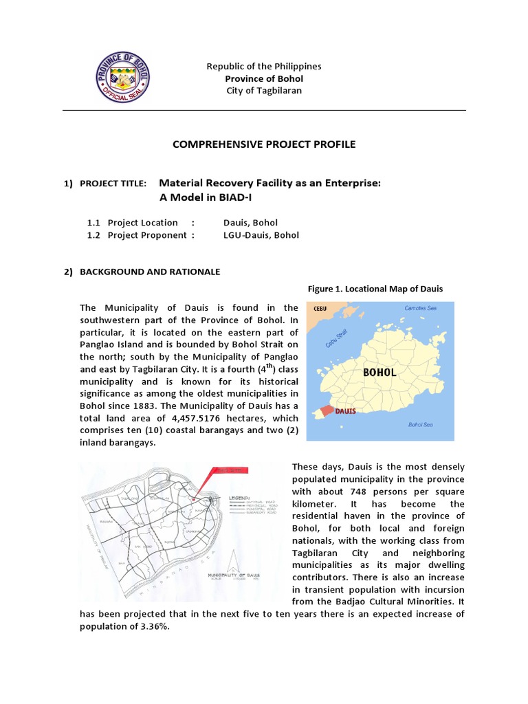 Project Proposal MRF ctto | Waste Management | Municipal Solid Waste