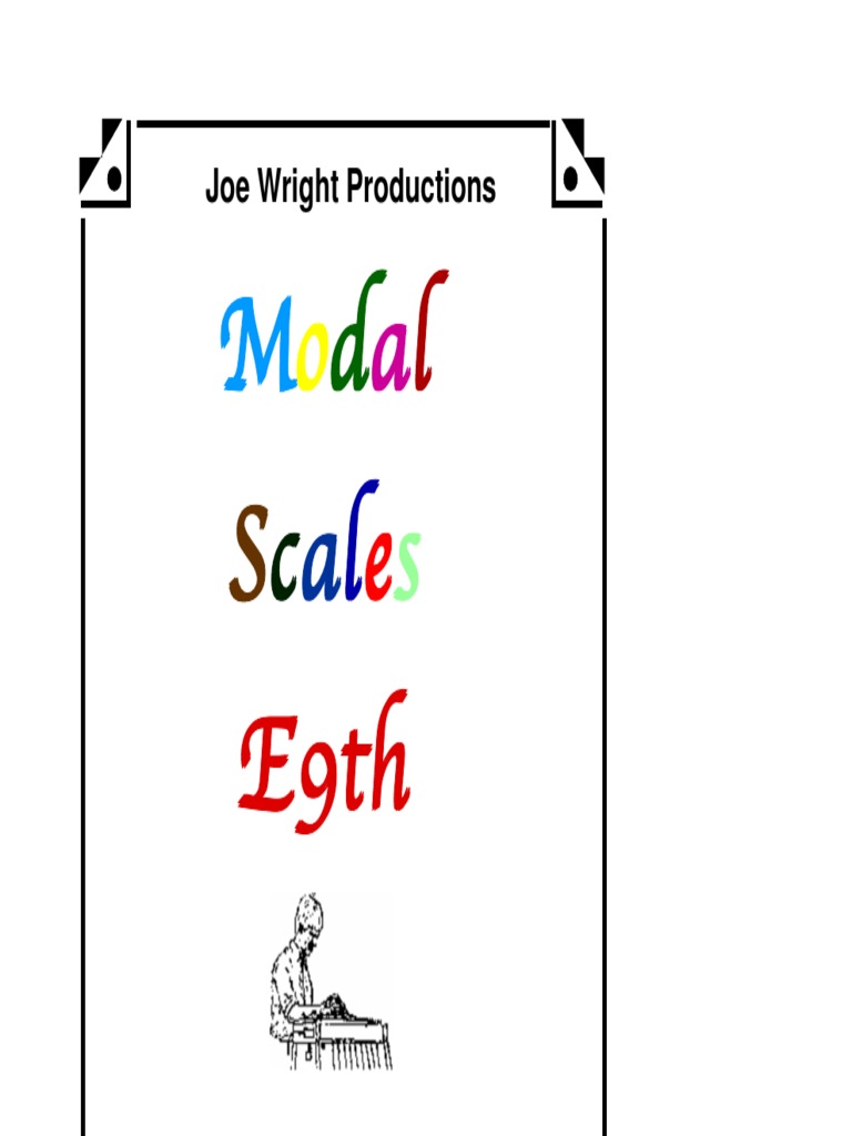 E9 Modal Scales - E9modalmem | PDF | Mode (Music) | Melody