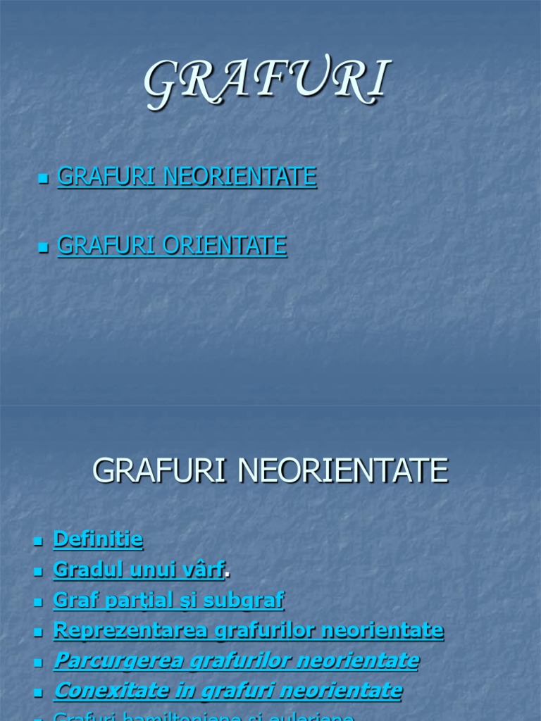 Grafuri | PDF